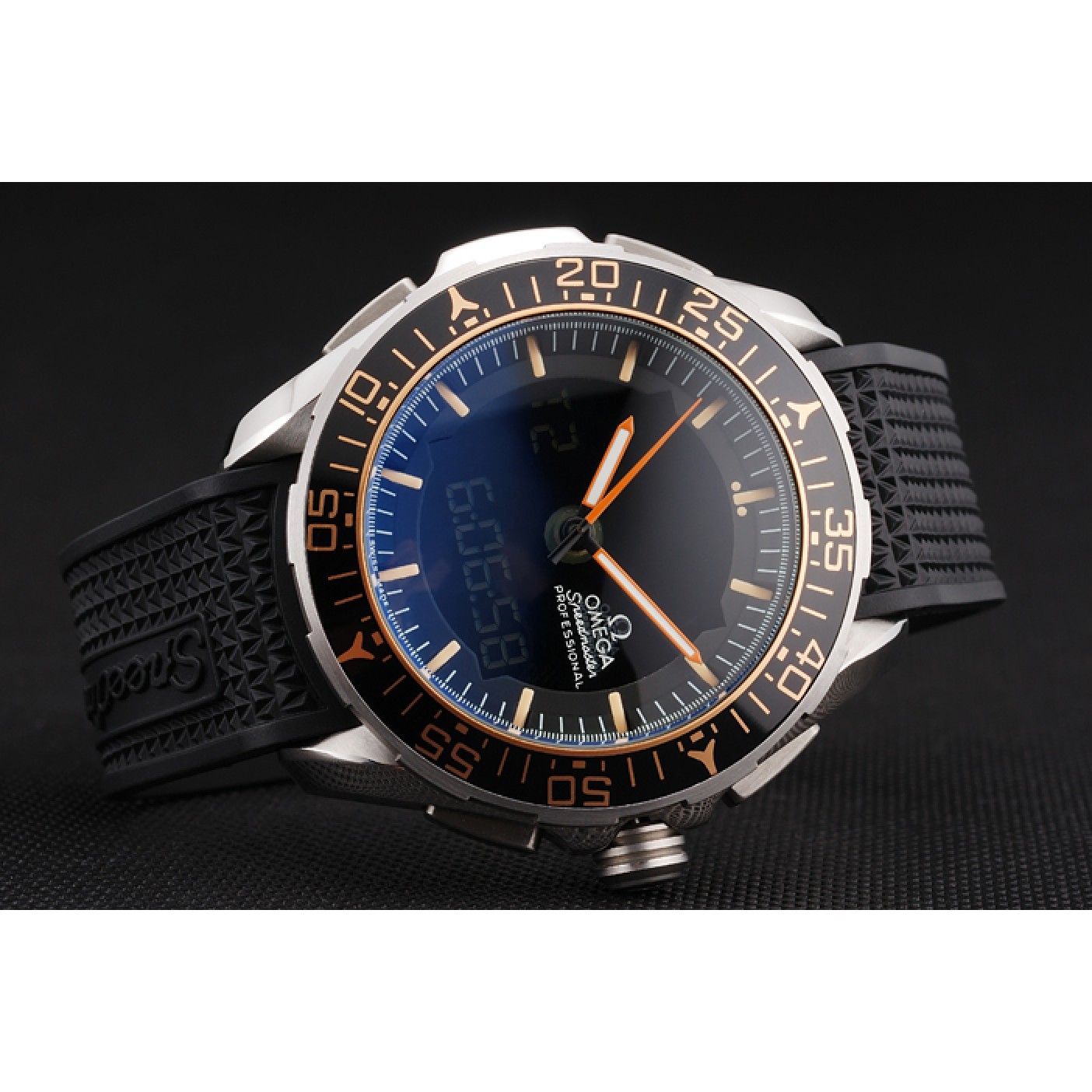 Omega Speedmaster Skywalker X-33 Black Dial Orange On Black Bezel ...