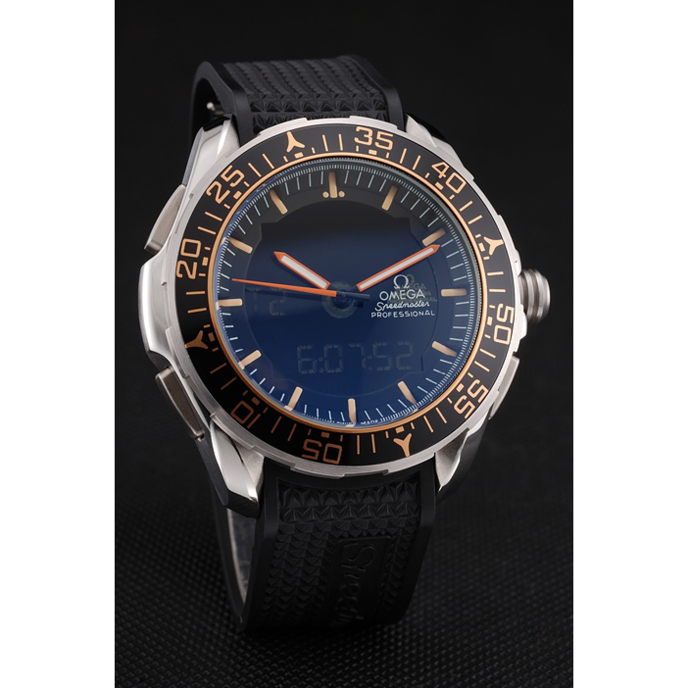 Omega Speedmaster Skywalker X-33 Black Dial Orange On Black Bezel ...